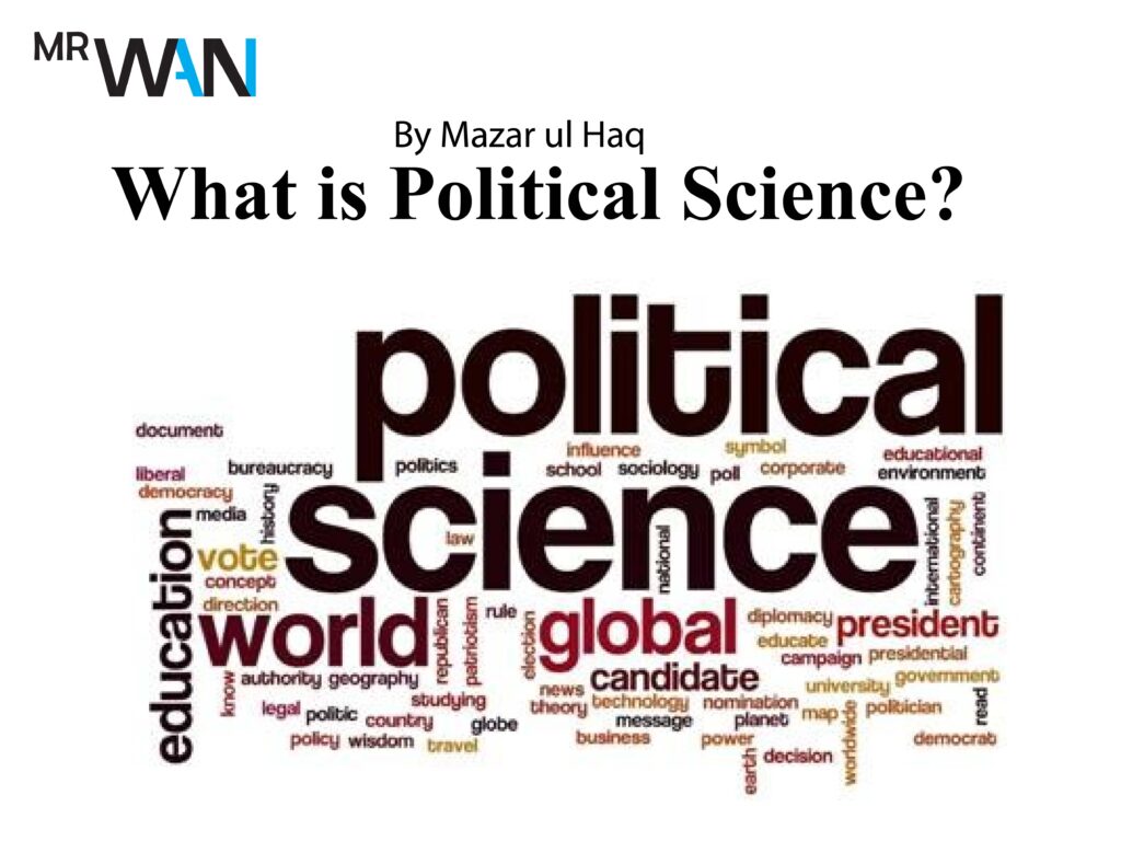 Definition Of Political Science According To Different Jurists - mrwani.com